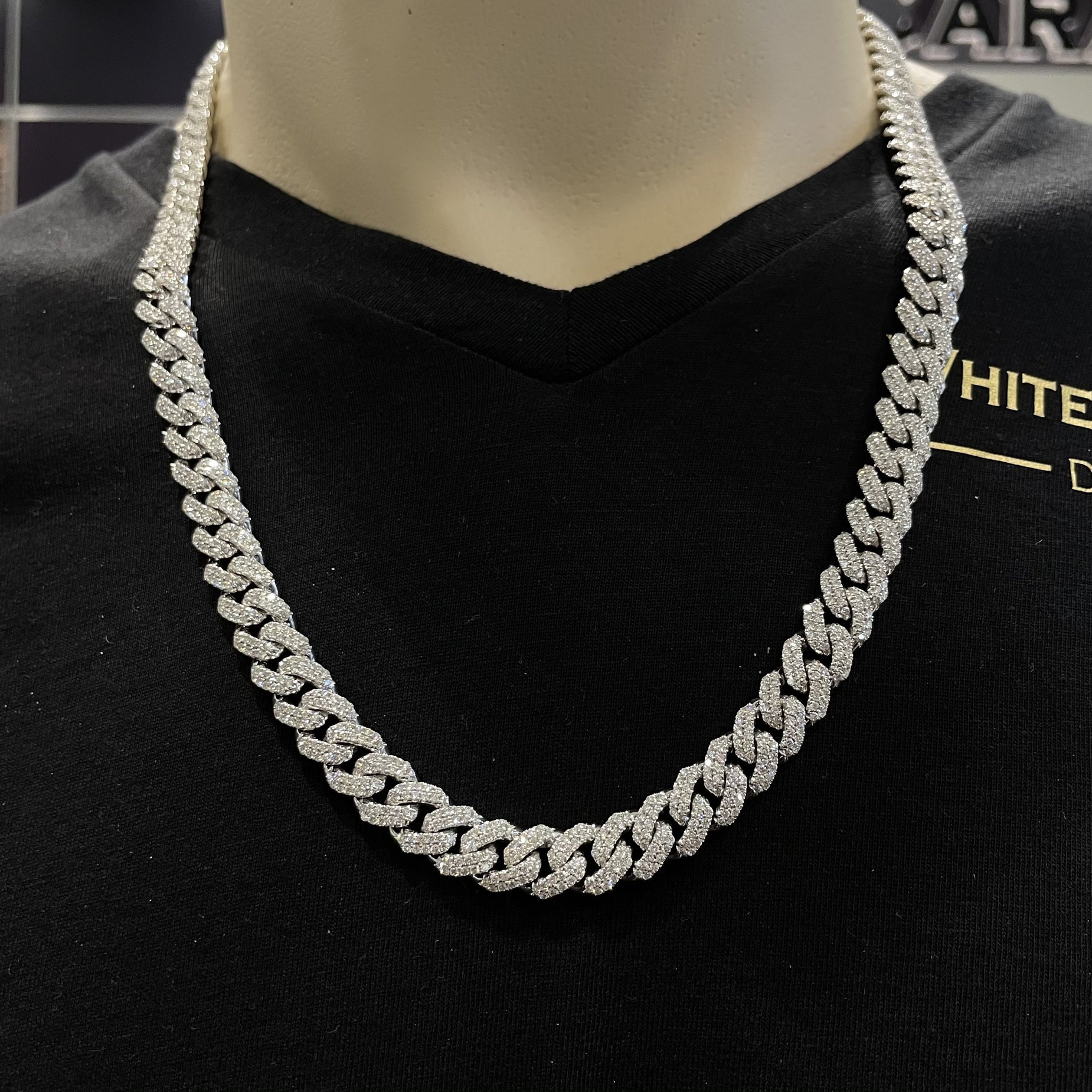 VVS Cuban Chains – White Carat - USA